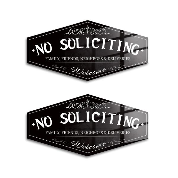 ・【Professional-Grade Acrylic Construction】Crafted from durable 2mm-thick acrylic, this 5" x 2.5" sign features a timeles...