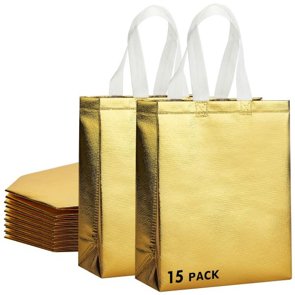 ・Value Pack: Each set includes 15 reusable bags, providing ample supply for parties, events, or gifting needs; share the...