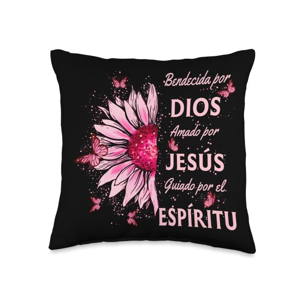 ・Let this cute pink sunflower design tell the world that you are blessed by the father, loved by the son, follow the hol...