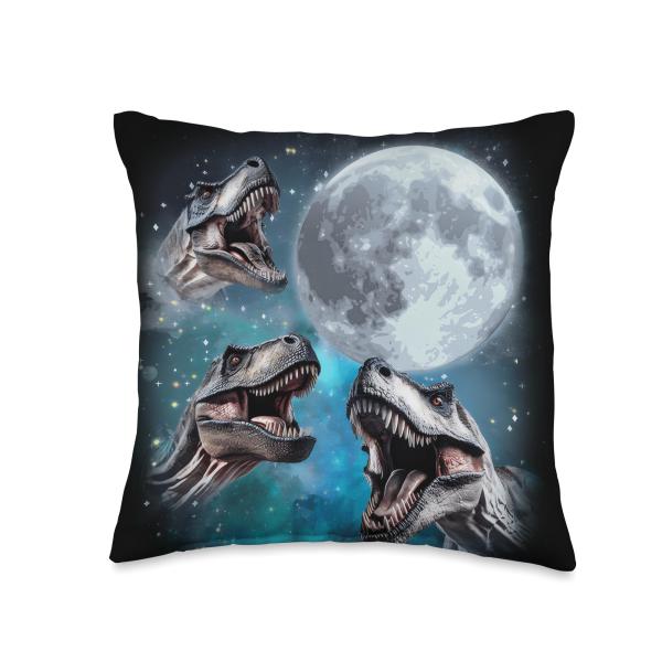 ・This Prehistoric Tyrannosaurus moon parody adds humor to your day with three dinosaurs in front of a moon. It's a funny...