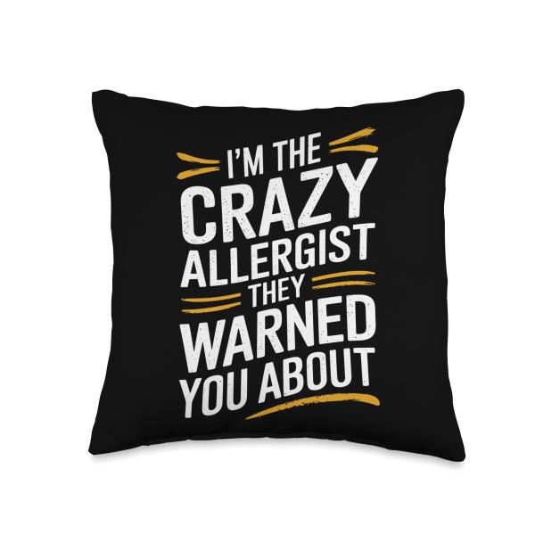 ・I'M The Crazy Allergist They Warned You About・Great allergist gifts for those in allergy nursing, immunology, or medica...