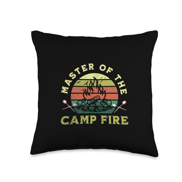 ・Master Of The Campfire, Get this cool and funny outdoor camping outfit that loves rocky mountains, hiking, forest wildl...
