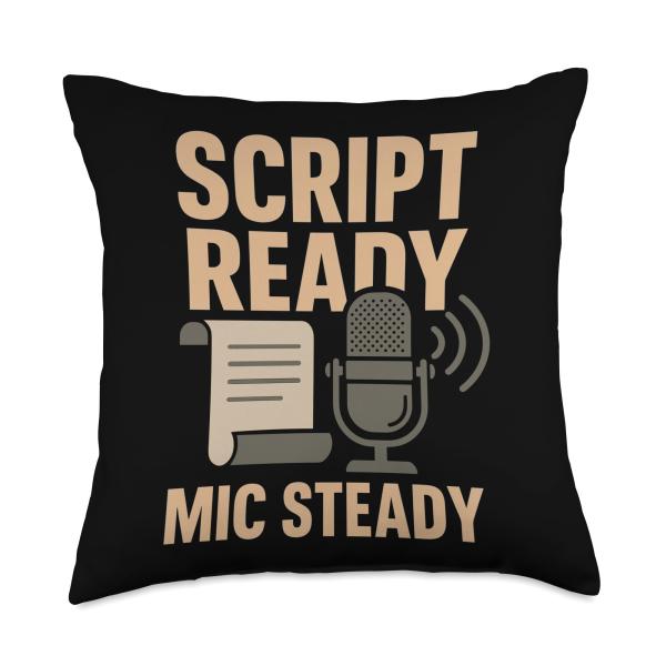 ・Celebrate audiobook narration with this voiceover artist-inspired design. Perfect for audio storytellers, voice actors,...