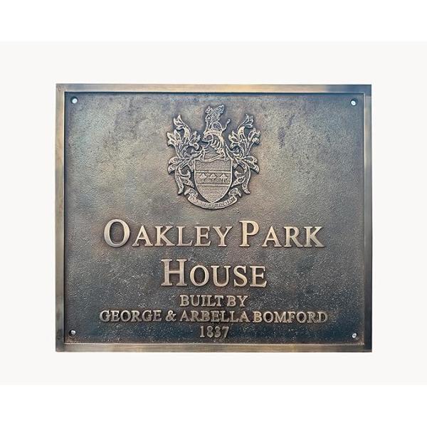 ・? CUSTOMIZED BRONZE SIGNS ＆ PLAQUES (PERSONALIZED TEXT) - Create a premium customized bronze sign or plaque personalize...