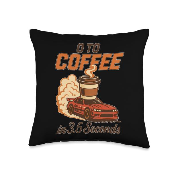 ・Start your engine and your morning with this hilarious design combining coffee addiction and car racing obsession. Perf...