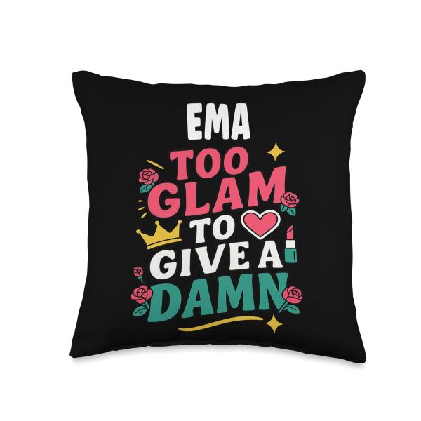 ・Fun Popular Trendy EMA custom EMA personalized Xmas gift. Meme funny gift for women. Gift for Mom, Girlfriend, Daughter...
