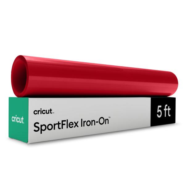 ・内容 - Cricut Sportflex アイロン接着熱転写ビニール1ロール - 11.8インチ x 5フィート (30cm x 1.5m)・ストレッチと柔軟性:ヨガパンツ、ジャージなどのポリエステルとナイロンのアクティブウェア専用に作...