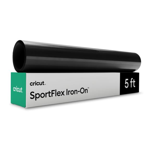 ・内容 - Cricut Sportflex アイロン接着熱転写ビニール1ロール - 11.8インチ x 5フィート (30cm x 1.5m)・ストレッチと柔軟性:ヨガパンツ、ジャージなどのポリエステルとナイロンのアクティブウェア専用に作...