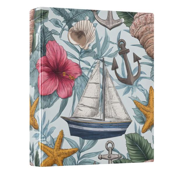 ・Perfect Size:Standard round ring binder measures 12.4 x 10.63 x 2.36 inches,large capacity,binders hold up to 200 sheet...
