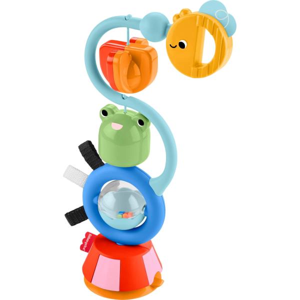 ・Sensory activity toy for babies that suctions firmly to high chair trays or other flat surfaces・Fun sounds help foster ...