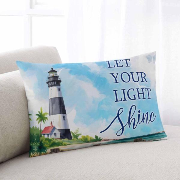 ・Quantity ＆ Material: 1 Removable Decorative Throw Pillow Cover 12" x 20" (Note: Pillowcase Only, Insert Not Included). ...