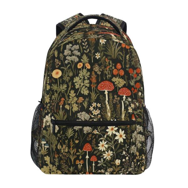 ・Premium Material Backpack ：Crafted from durable twill fabric + reinforced mesh panels, this unisex backpack features sc...