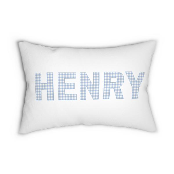 ・Personalized Design - Create a unique pillow with your child's name, monogram, or initial, available in multiple styles...