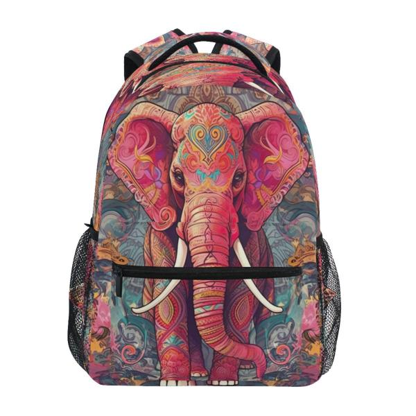 ・Premium Material Backpack ：Crafted from durable twill fabric + reinforced mesh panels, this unisex backpack features sc...