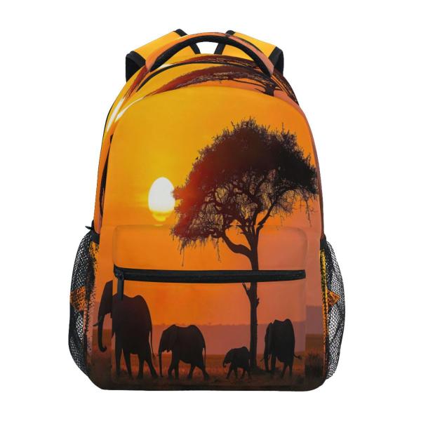 ・Premium Material Backpack ：Crafted from durable twill fabric + reinforced mesh panels, this unisex backpack features sc...