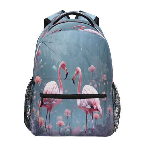 ・Premium Material Backpack ：Crafted from durable twill fabric + reinforced mesh panels, this unisex backpack features sc...