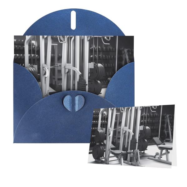 ・EXCELLENT QUALITY: Inspirational cards with envelopes are made of thick heavy duty matte card stock. Gym Equipment Gree...