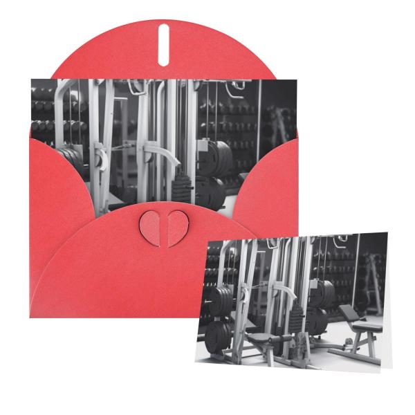 ・EXCELLENT QUALITY: Inspirational cards with envelopes are made of thick heavy duty matte card stock. Gym Equipment Gree...