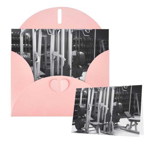 ・EXCELLENT QUALITY: Inspirational cards with envelopes are made of thick heavy duty matte card stock. Gym Equipment Gree...