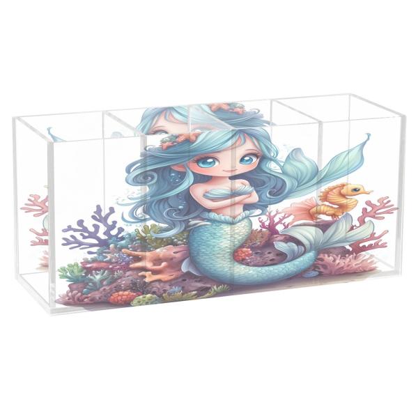 ・Acrylic material: This pen holder is made of great quality acrylic board, which is of good quality and not easy to dama...