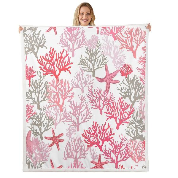 ・Blanket Size: 60" x 80" inches, perfect to use when cold nights watching TV, reading a book on a coach, watching a movi...