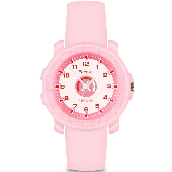 ・50M Waterproof Children's Watch:The children's watch has waterproof function,after vacuum pressure test,3-layer waterpr...