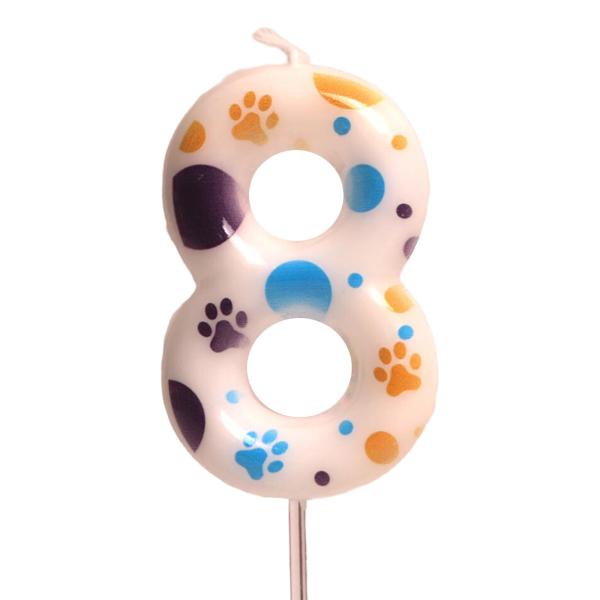 ・Celebrate your special with uniquely Paws Birthday Candle, for adding a fun and personalizeds touch to any party.・from ...