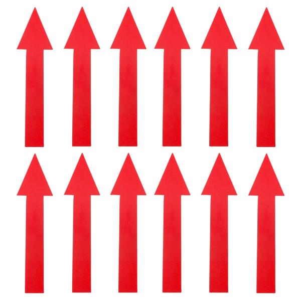 ・Durable and Waterproof:Made from high-quality PVC, these 8x2 inch arrow stickers are waterproof and tear-resistant, ens...