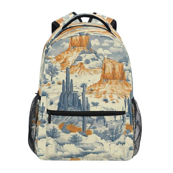 ・【WATERPROOF STURDY LIGHTWEIGHT】The backpack is made of eco-friendly waterproof and lightweight polyester fiber.This can...