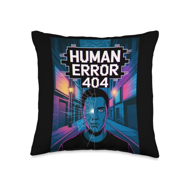 ・Error 404 - perfect for introverts, tech lovers, digital artists, coders, and anyone who feels glitched out. Features f...