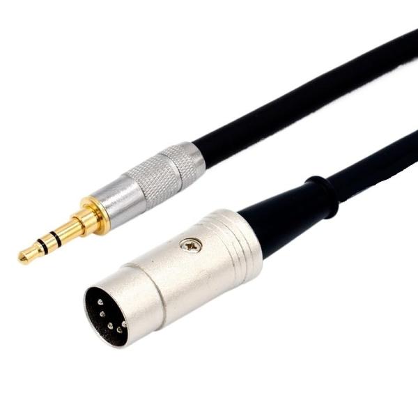 ・Our HIFI 90 Degree Right Angled 3.5mm mi ni Stereo TRS To MIDI 5 Pin DIN Cables are the perfect solution for extending ...
