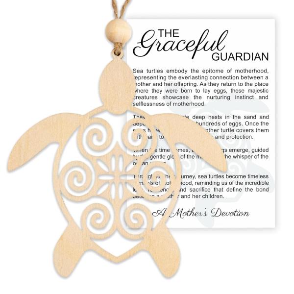 ・? A Symbol of Graceful Motherly Love - Celebrate the unwavering love and dedication of a mother with this 4-inch wooden...
