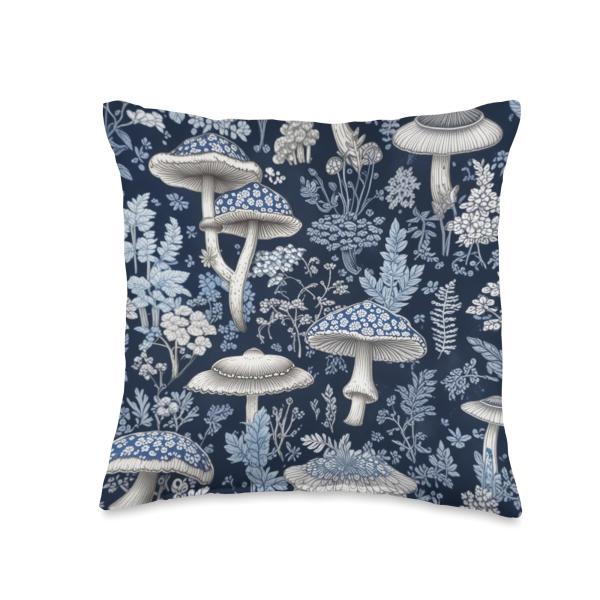 ・Transform your space with an enchanting blend of classic chinoiserie and whimsical woodland charm with this Modern Mush...