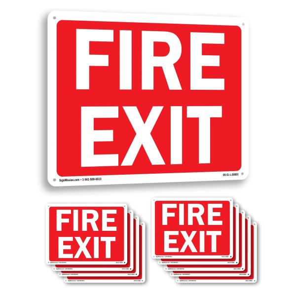 ・SIZE ＆ SPECS: 10 Pack Of 14" x 10" Rigid Plastic Signs - Commercial grade polystyrene with (4) pre-drilled ?" mounting ...