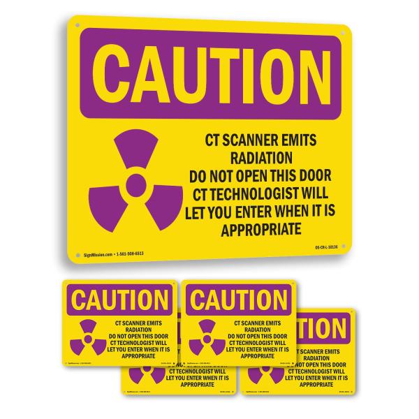 ・SIZE ＆ SPECS: 5 Pack Of 10" x 7" Aluminum Signs (Rust Free) - Commercial grade pre-finished white aluminum with (4) pre...