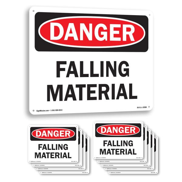 ・SIZE ＆ SPECS: 10 Pack Of 14" x 10" Rigid Plastic Signs - Commercial grade polystyrene with (4) pre-drilled ?" mounting ...