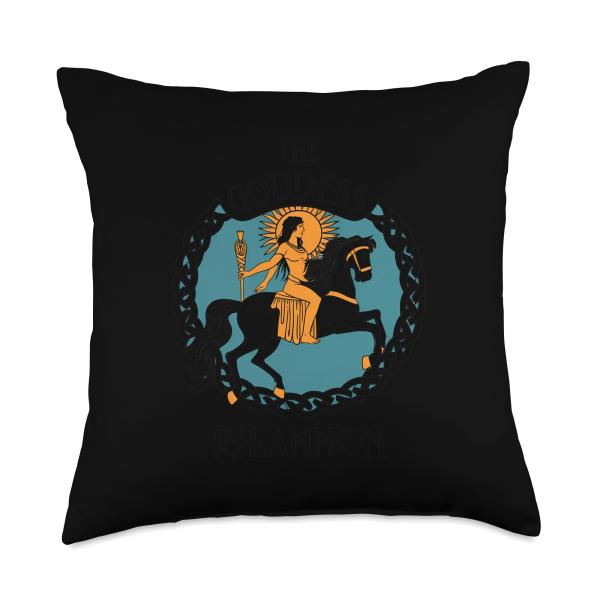 ・This mystical design features The Goddess Rhiannon riding a majestic horse with the sun shining above, symbolizing posi...