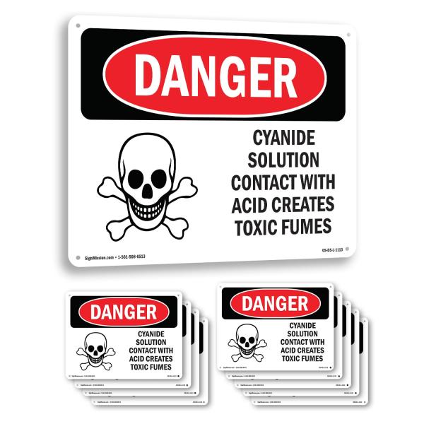 ・SIZE ＆ SPECS: 10 Pack Of 10" x 7" Rigid Plastic Signs - Commercial grade polystyrene with (4) pre-drilled ?" mounting h...