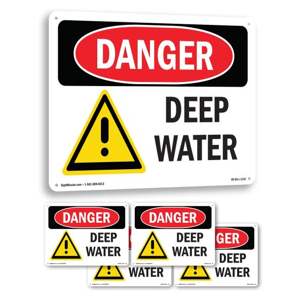 ・SIZE ＆ SPECS: 5 Pack Of 14" x 10" Rigid Plastic Signs - Commercial grade polystyrene with (4) pre-drilled ?" mounting h...