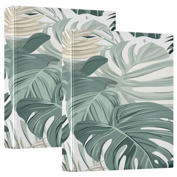 ・Perfect Size:Each standard round ring binder measures 12.4 x 10.63 x 2.36 inches,large capacity,binders hold up to 200 ...