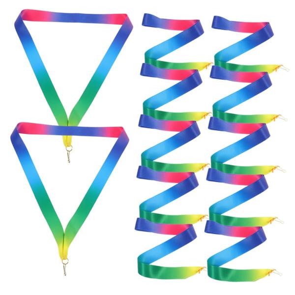 ・Medal lanyard with clips:the neck award ribbons are practical, allowing your sports and game award,neck ribbon・Medal st...