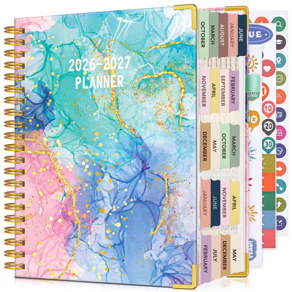 ・【2025-2027 Planner Overview】 2026 planner offers planning time of up to 21 months, allowing you to plan your life, work...