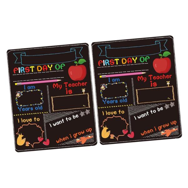 ・Tabletop mini chalkboard signs--also can be a good decoration for your home or school, showing the back to school seaso...