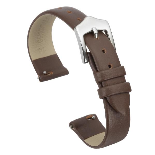 ・Standard Size: Width: 14mm / 0.55"; Long Strap Length: 105mm / 4.13"; Short Strap Length: 80mm / 3.15"; Strap Color: Br...