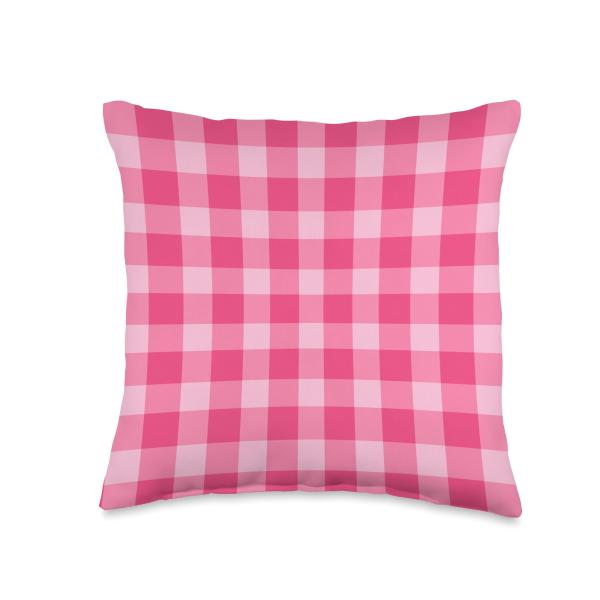 ・Classic gingham check in a richer, berry-pink hue. Cozy farmhouse style with a vibrant twist. Perfect for romantic, rus...