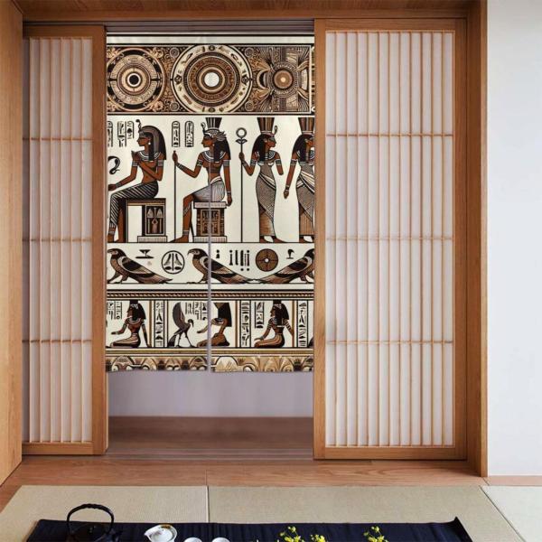 ・This Unique Design Allows You To Choose Between Using A Tension Rod Or Securing The Curtain With Push Pins, Offering Fl...