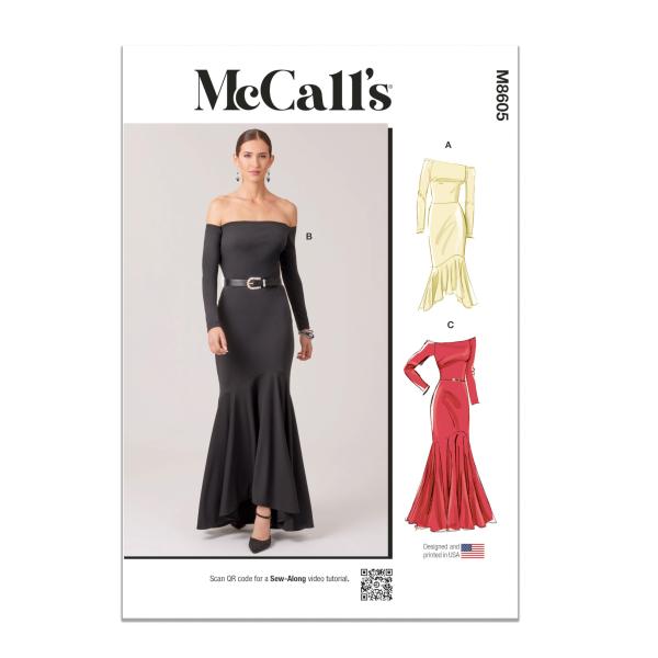 ・McCall's pattern kits come with pattern pieces for cutting out the fabric, step by step written and illustrated instruc...