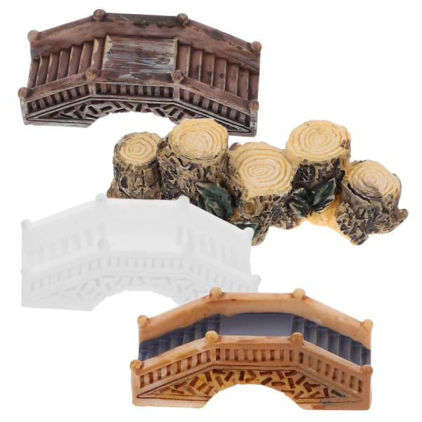 ・Mini plastic bridge:great for your or mini house lover, they will be quite happy to decoration their own mini garden,mi...