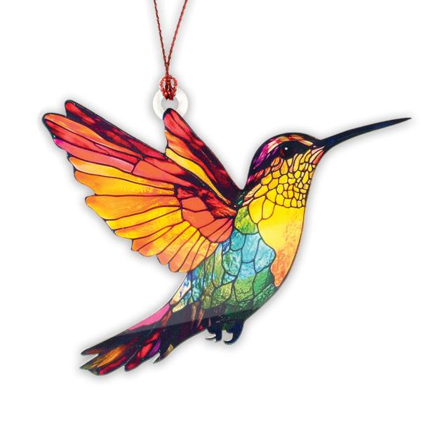 ・?? Colorful Hummingbird Ornament - Bring Light and Joy to Any Space: Add a burst of color and charm to your Christmas d...
