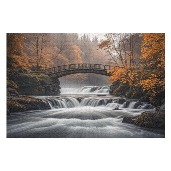 ・【Size】:This Puzzle Contains 500 Pieces.52x38 (Cm) - 20.5x15 (Inch)・【Natural Material】:Each Piece Is Made of Premium Woo...